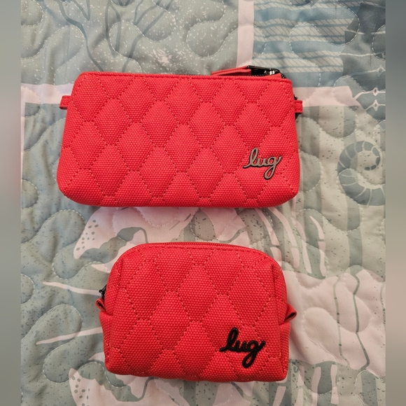lug | Bags | Lug Matte Luxe Metro Xl And Mini Choo Choo Papaya | Poshmark